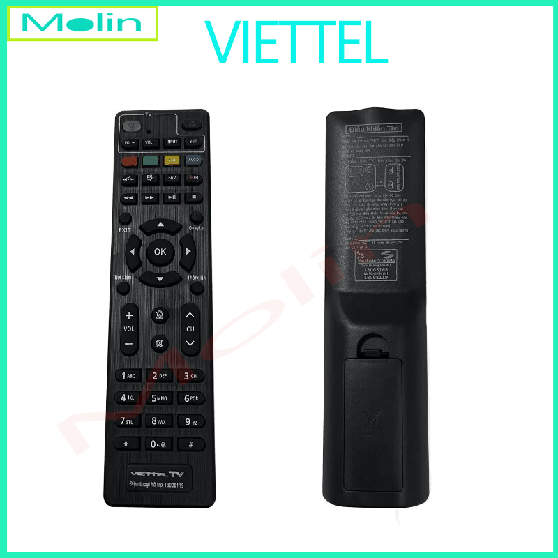 รีโมทคอนโทรลทีวี LCD Viettel | Shopee Thailand