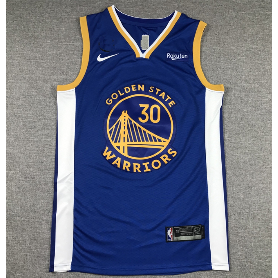 New NBA Men 's Golden State Warriors #30 เสื ้ อบาสเก ็ ตบอลปัก Stephen ...