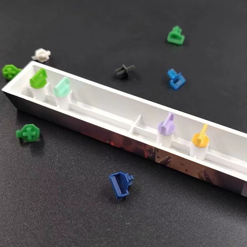 Mechanical Keyboard Stablizer Bar Dragon Beans MX Snap in Keycap ...