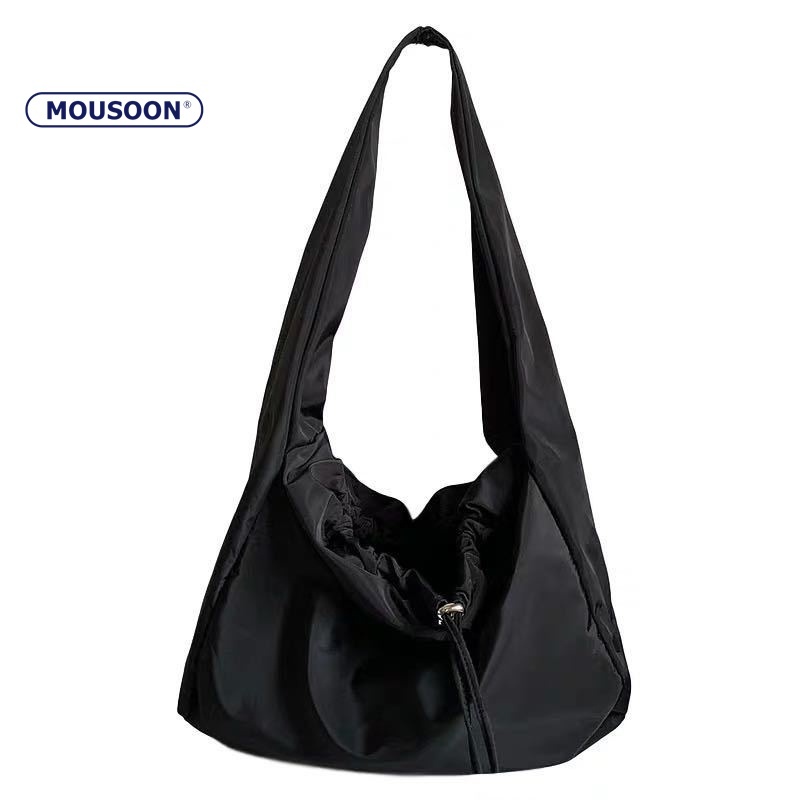 Mousoon Messenger Bag Casual Cool Hong Kong Style Canvas Large Bag ...