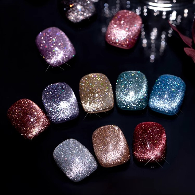 Kale Plus Diamond Cateye สีเจลสะท้อนแสง สีทาเล็บลูกแก้ว 12ML ต้องอบ【ส่ง ...