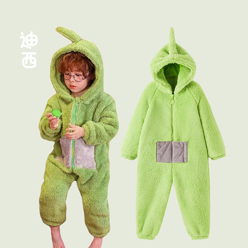 Cod Teletubbies Suit (พร้อมส่ง) ชุดมาสคอตเทเลทับบี้ นุ่ม ใส่สบาย สี ...