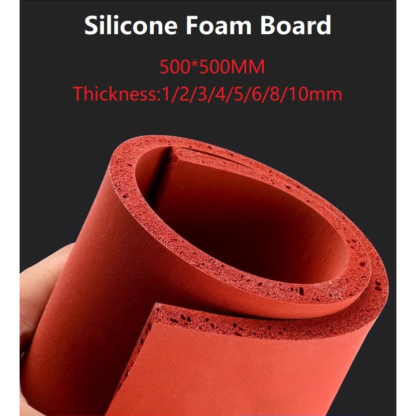 Red Silicone Soft Sponge Foam Board Pad Pressing Mat Laminating machine ...