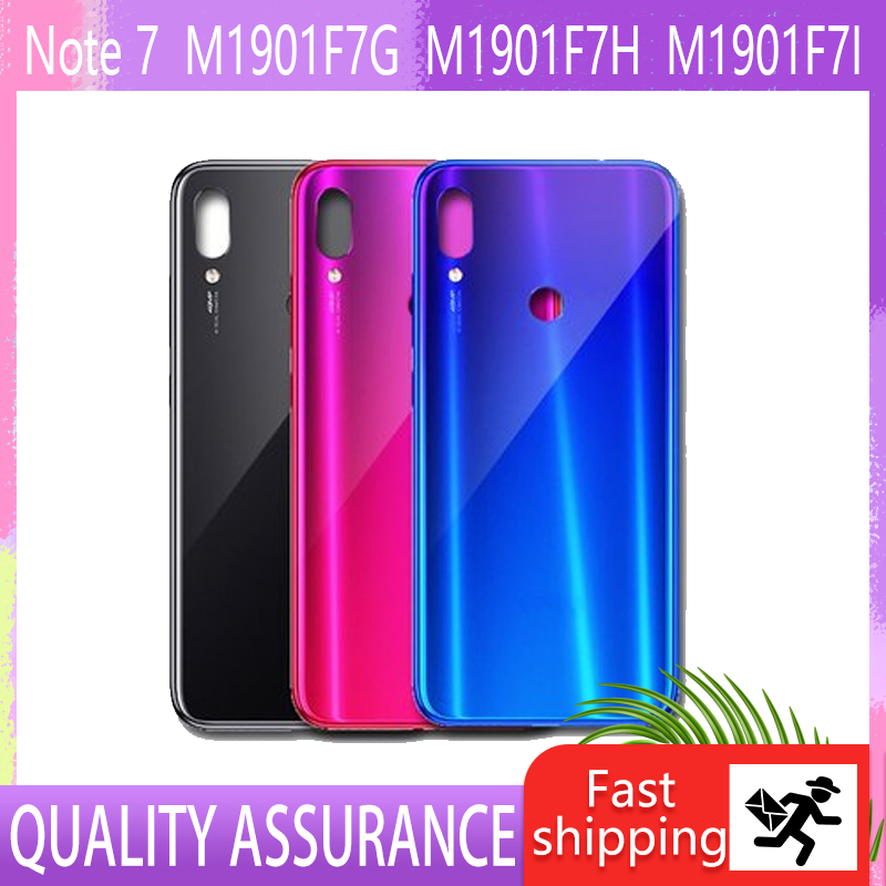 ฝาครอบแบตเตอรี่ด้านหลัง แบบเปลี่ยน สําหรับ Xiaomi Redmi note 7 M1901F7G M1901F7H M1901F7I note 7 ...