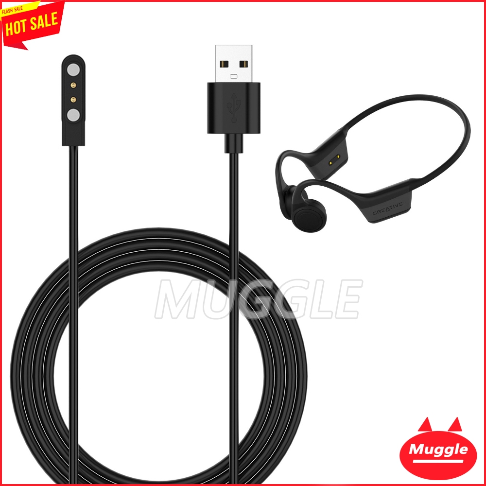 Creative Outlier Free mini สายชาร์จหูฟังแบบการนำกระดูกที่ชาร์จแบบ ...