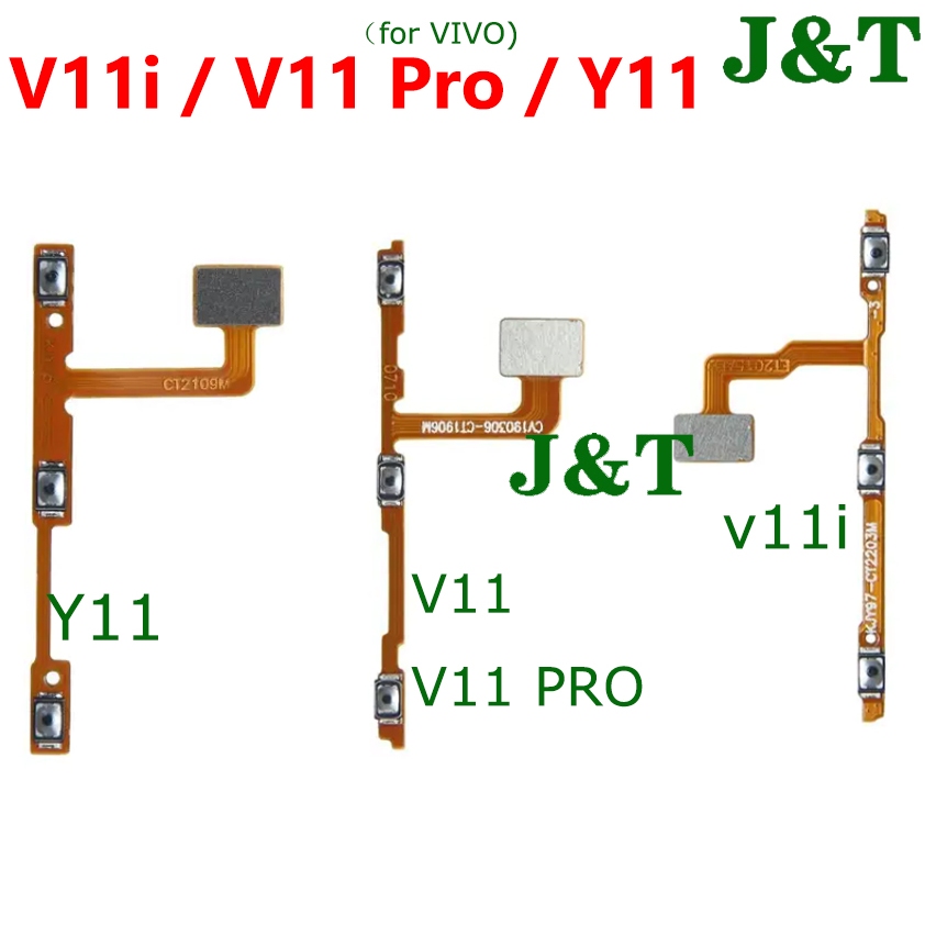 สําหรับ VIVO V11i V11 Pro / Y11 ปริมาณเปิดปิดปุ่มสวิทช์สาย Flex ...