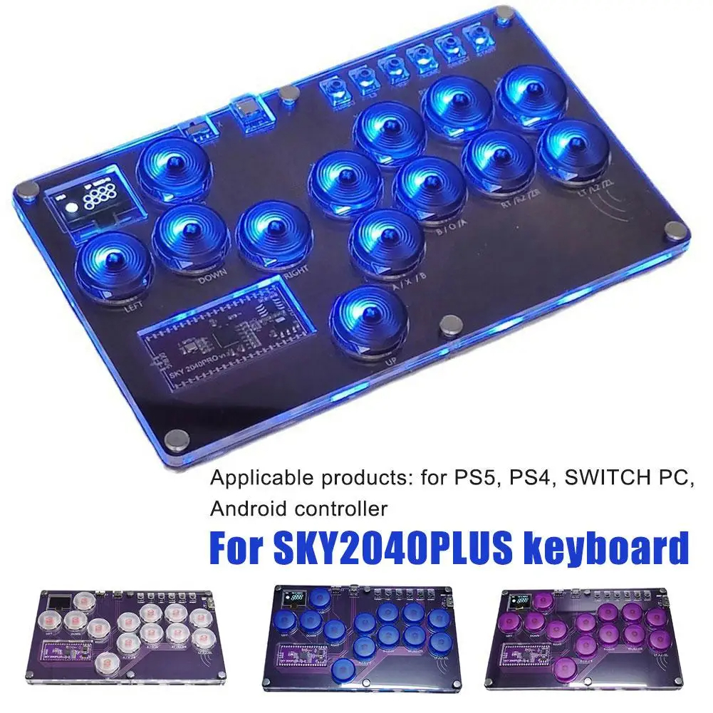 ⭐⭐⭐คีย์บอร์ดเกมอาร์เคด สําหรับ Haute42 Arcade Joystick Hitbox สําหรับ ...