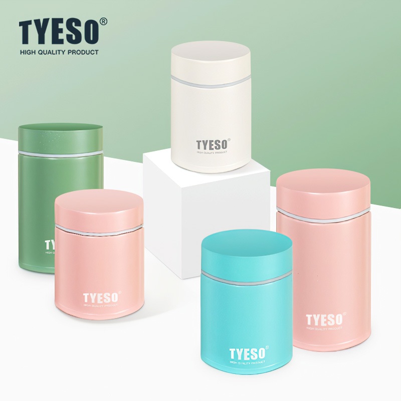 TYESO MINI แก้วเก็บอุณหภูมิ 200/260ML กระบอกน้ำขนาดเล็ก เก็บความร้อน ...