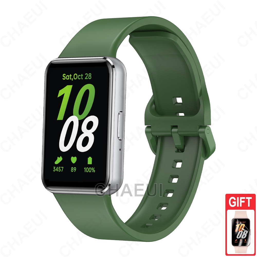 สายนาฬิกาข้อมือซิลิโคน แบบเปลี่ยน สําหรับ Galaxy Fit 3 | Shopee Thailand