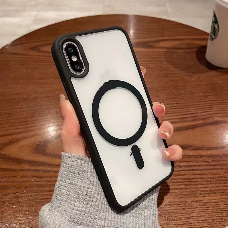 Shockproof transparent acrylic phone case, suitable for iPhone X XS Max ...