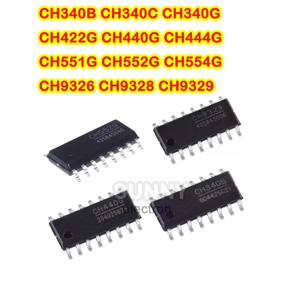 CH340B CH340C CH340G CH422G CH440G CH444G CH551G CH552G CH554G CH9326 ...