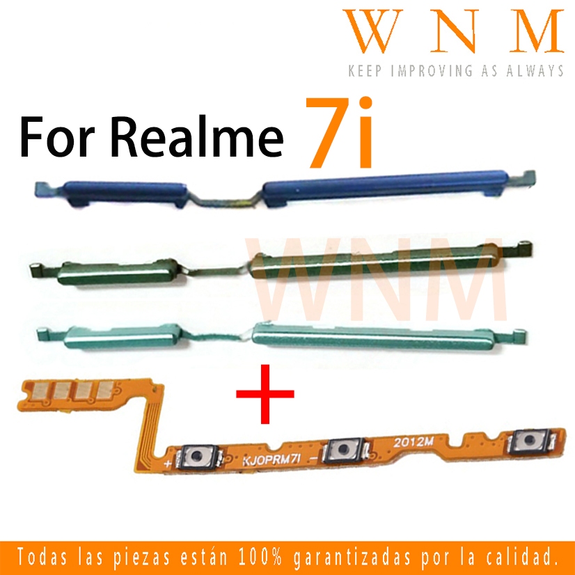 ใหม่ Oppo Realme 7i C17 ปุ่ม Power Flex เปิด/ปิดปุ่มสวิทช์ด้านข้าง Key ...