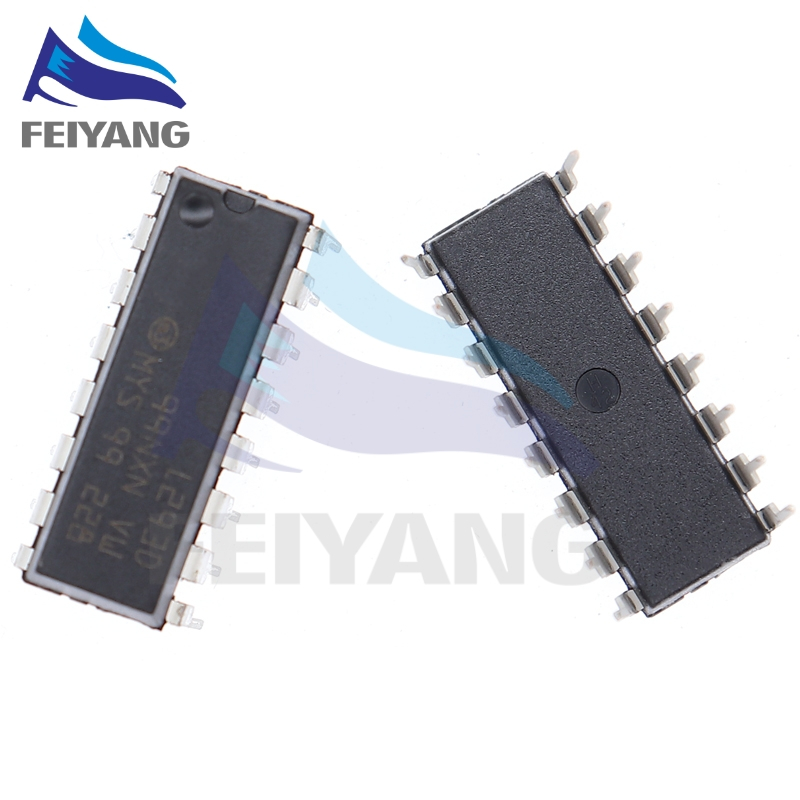 ไอซีควบคุมมอเตอร์ไดรเวอร์ L293D DIP-16 Dual H-Bridge สําหรับ Arduino Smart Car 5 ชิ้น | Shopee ...