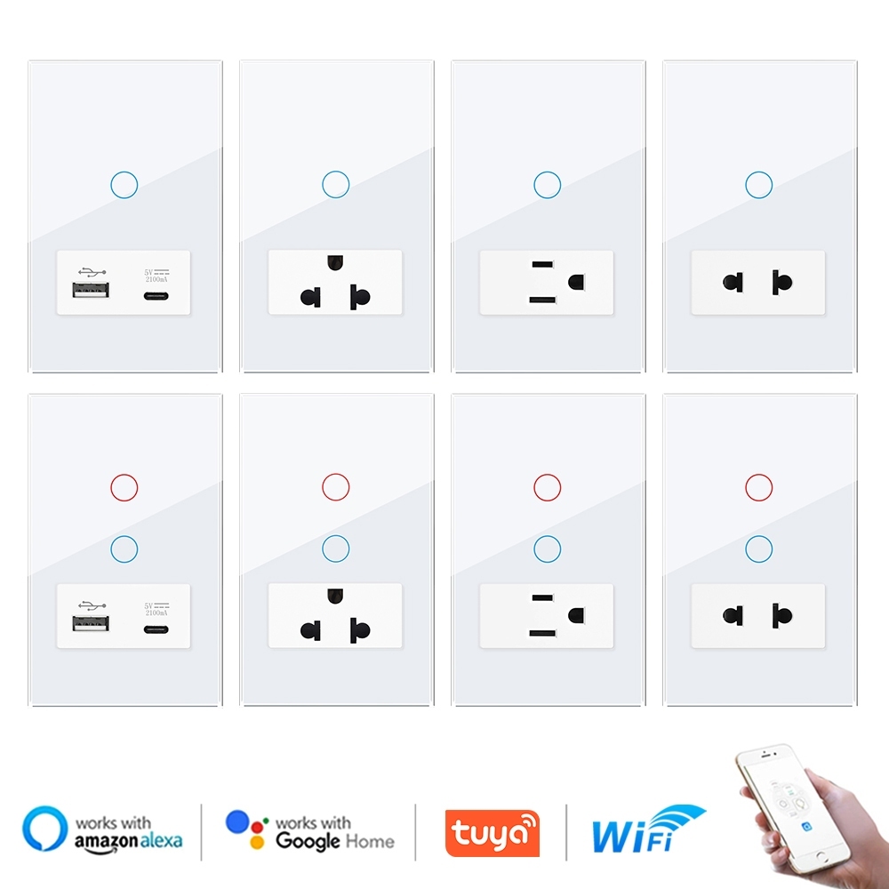 VISWE tuya smart switch tuya wifi tuya smart life white switch,118*72mm ...