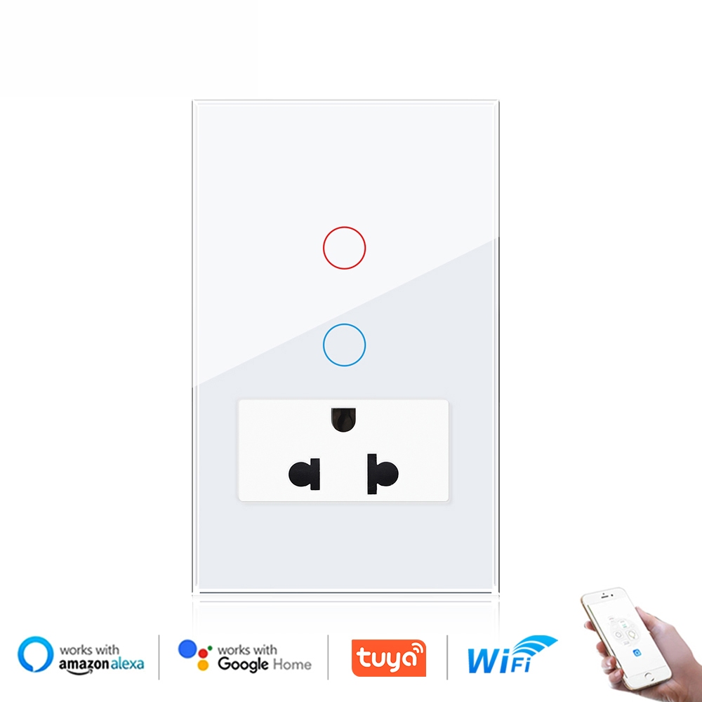 VISWE tuya smart switch tuya wifi tuya smart life white switch,118*72mm ...