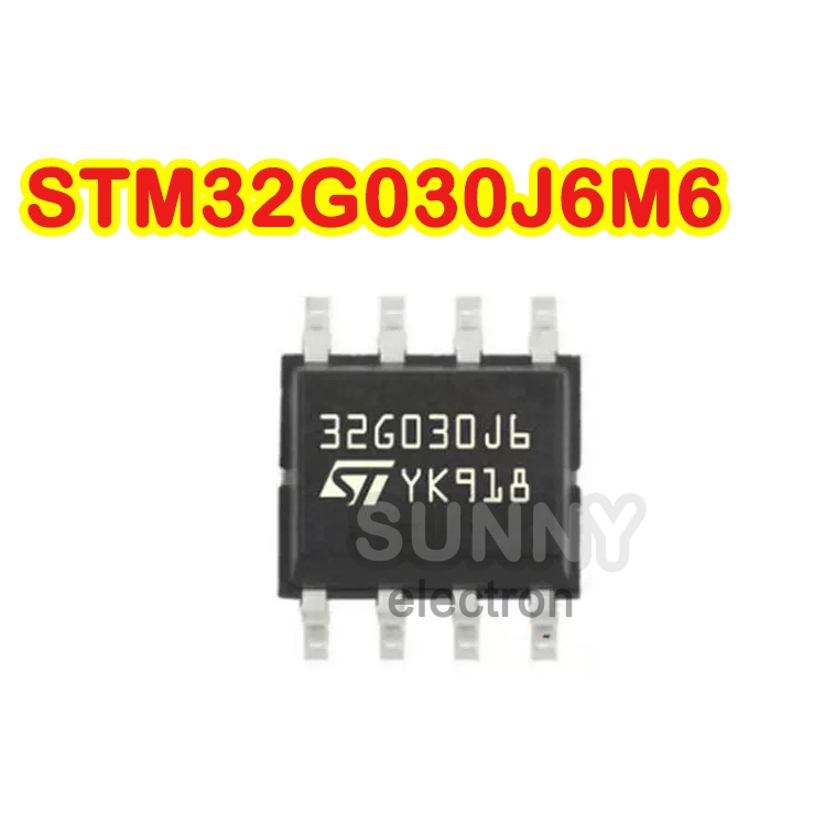 STM32G030J6M6 32bit ชิปไมโครคอนโทรลเลอร์อิเล็กทรอนิกส์ IC MCU SMD ARM YK918 ST | Shopee Thailand