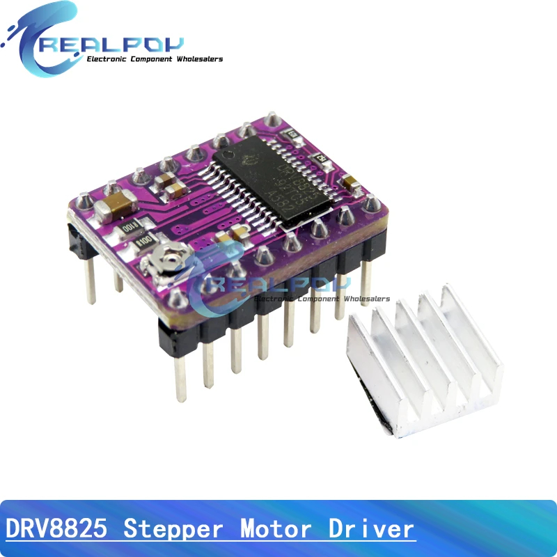 สเต็ปมอเตอร์ไดรเวอร์ Drv8825 PCB A4988 แบบเปลี่ยน สําหรับเครื่องพิมพ์ ...
