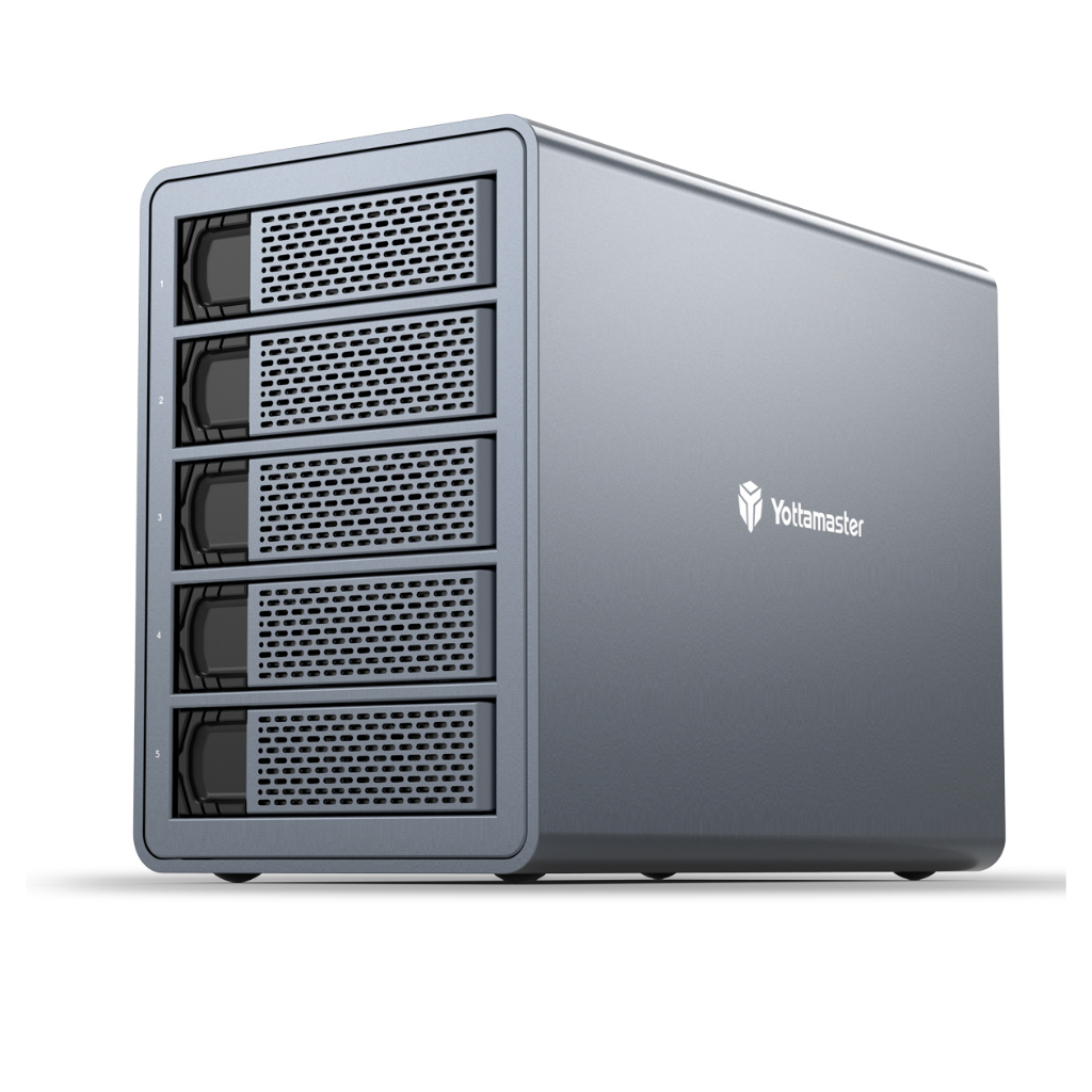 Yottamaster ฮาร์ดไดรฟ์ภายนอก USB 3.0 5 ช่อง พร้อมพัดลม สําหรับ SATA 3.0 ...
