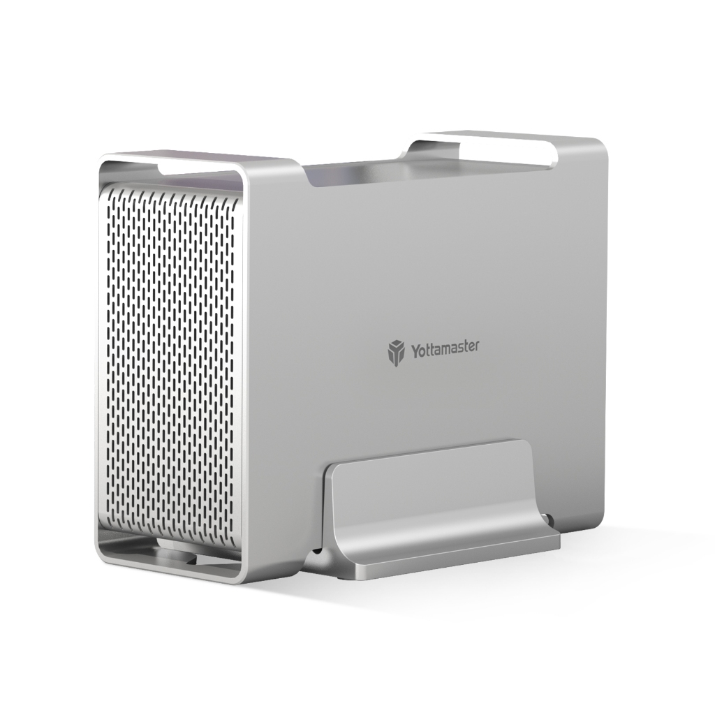 Yottamaster กล่องเก็บฮาร์ดไดรฟ์ภายนอก USB3.1 Gen2 10Gbps Type C RAID ...