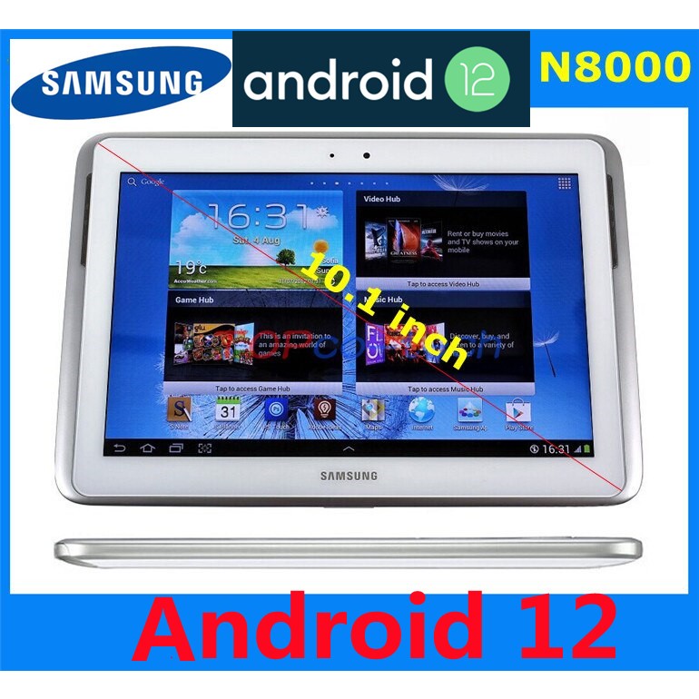 (Android Version UP TO 12.0 )Sam & sung Galaxy Note 10.1 (GT-N8000/GT ...