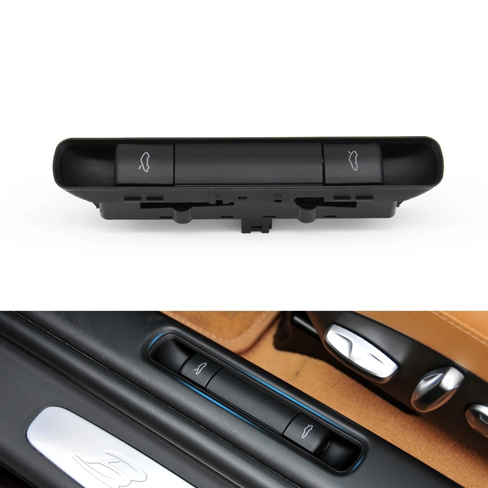 ปุ่มสวิตช์ล็อคฝากระโปรงหลังรถยนต์ สําหรับ Porsche 981 991 718 Boxster ...