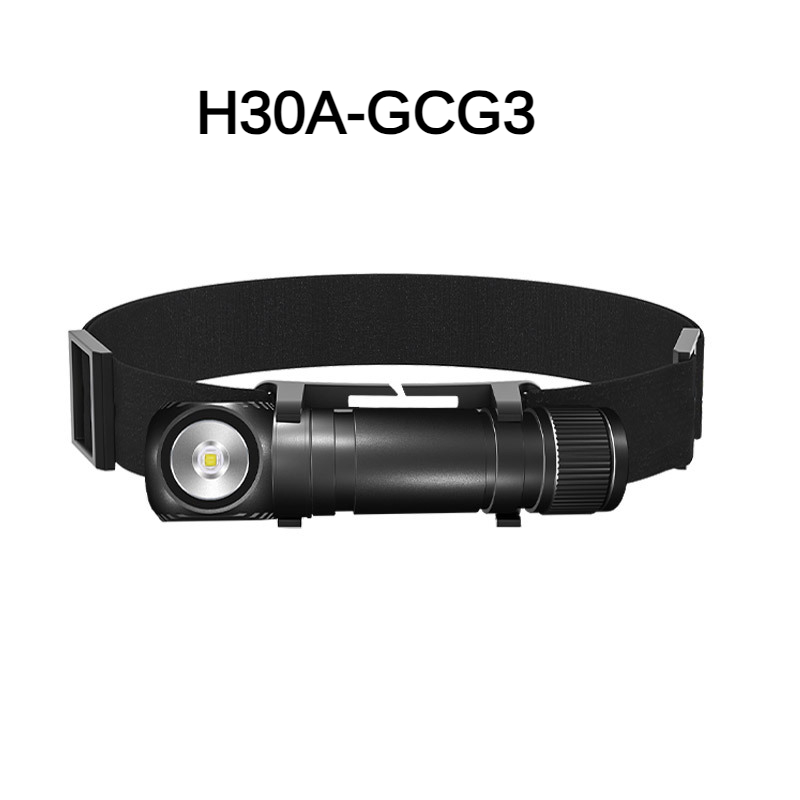 Wurkkos H30A-GCG3 ไฟฉายติดหัว Type-C 18650 อะลูมิเนียมอัลลอย กันตก กัน ...