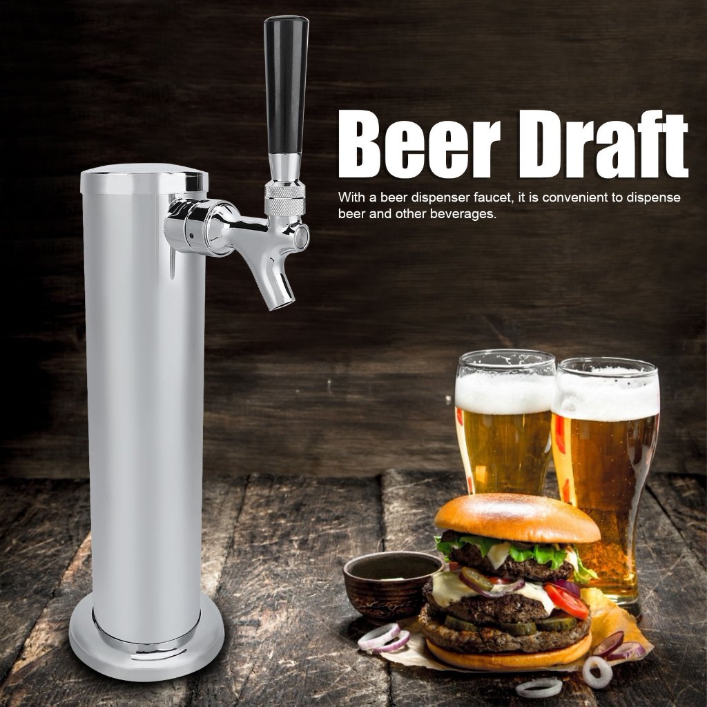 December305 Stainless Steel Beer Draft Tower with Single Faucet ...