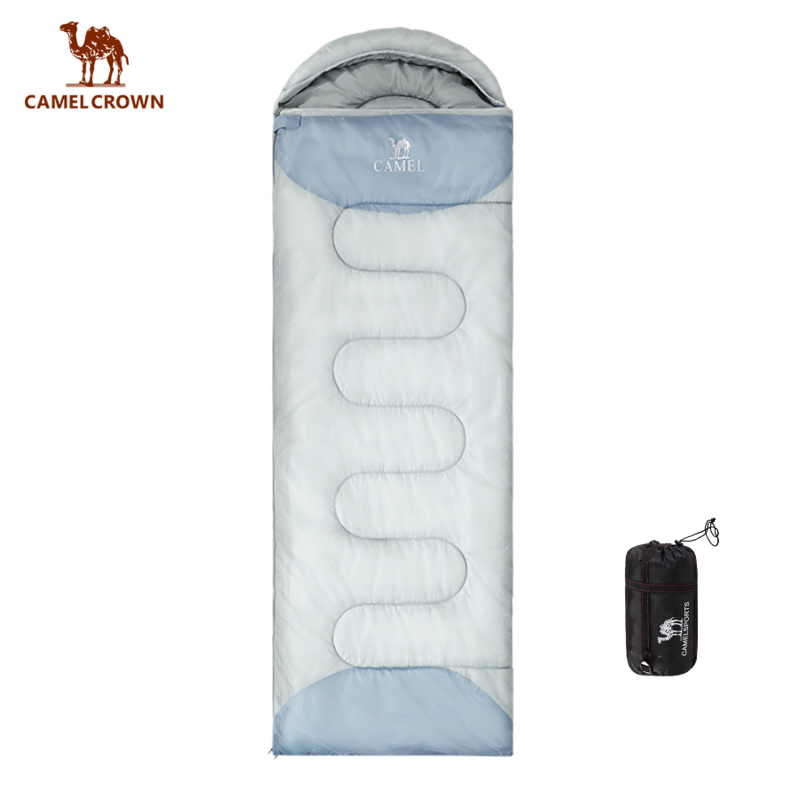 Camel CROWN ถุงนอนตั้งแคมป์กลางแจ้ง แบบพกพา สําหรับผู้ใหญ่ | Shopee Thailand