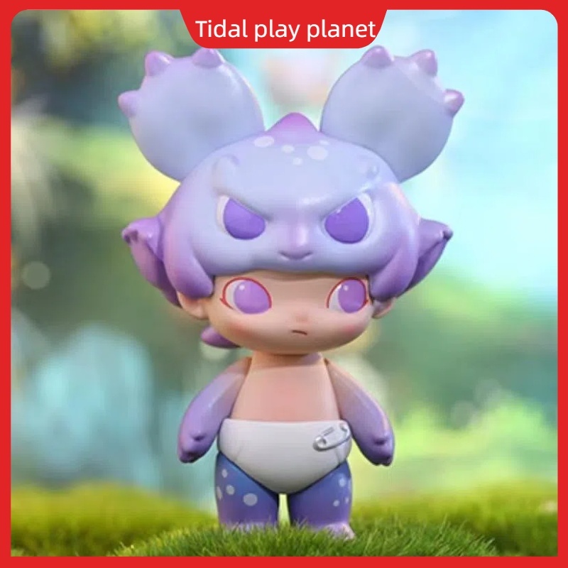 Popmart กล่องสุ่ม ตุ๊กตาฟิกเกอร์ Dimoo fairy tales series ดอกไม้ นางฟ้า ...