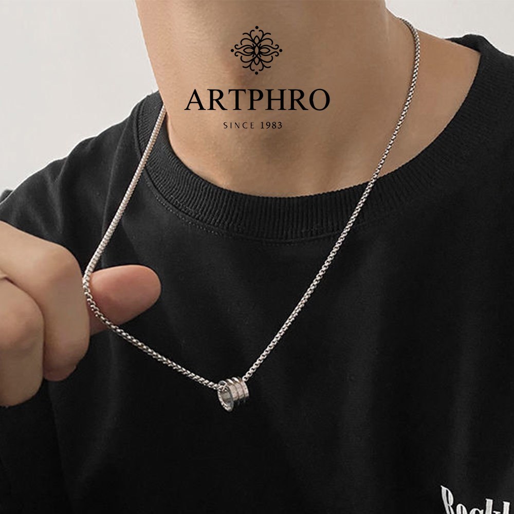 Artphro สร้อยคอไทเทเนียมเหล็ก จี้เอว สําหรับผู้ชาย ไม่ซีดจาง | Shopee ...