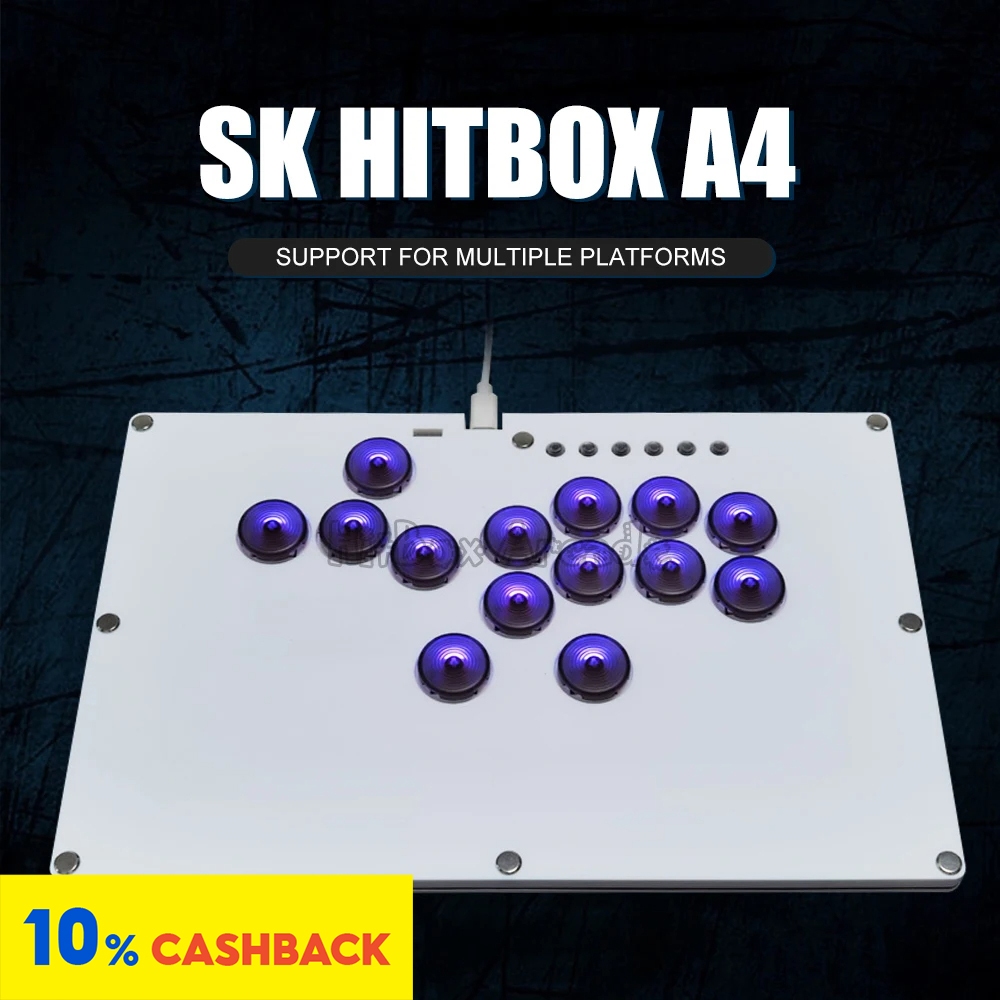 ⭐Hitbox Arcade เอนโค้ดเดอร์ ควบคุมแบบไม่ใช้คันโยก Xinput Dinput Mini ...
