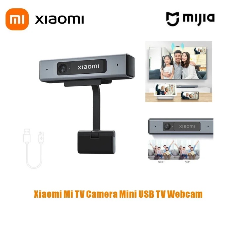 Xiaomi Mi TV Camera Mini 1080P HD คุณภาพภาพในตัวไมโครโฟนคู่ความเป็น ...