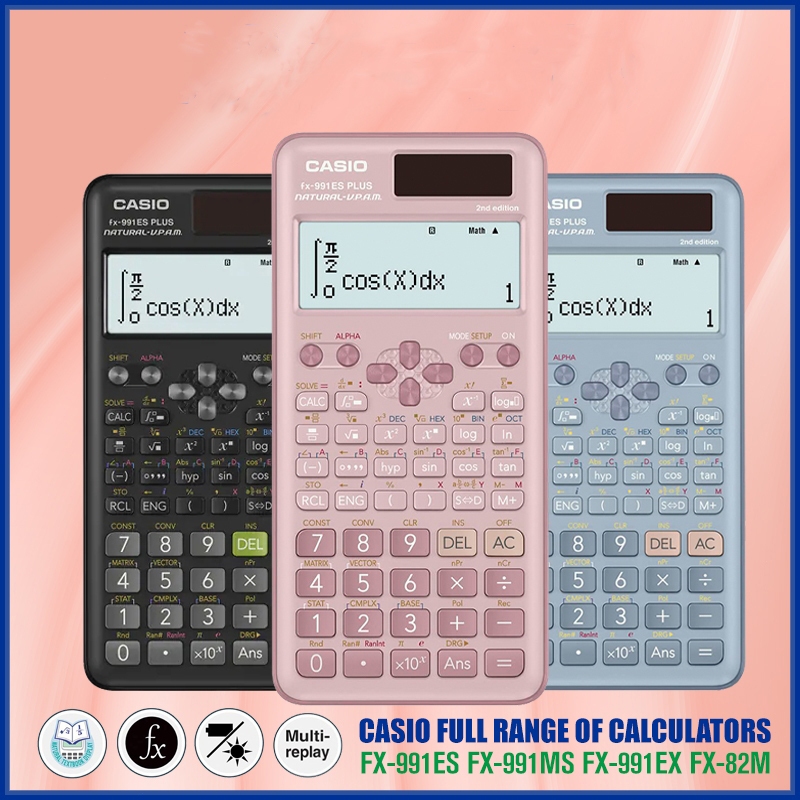 Casio เครื่องคิดเลขวิทยาศาสตร์ FX-991EX FX-991ES Plus | Shopee Thailand