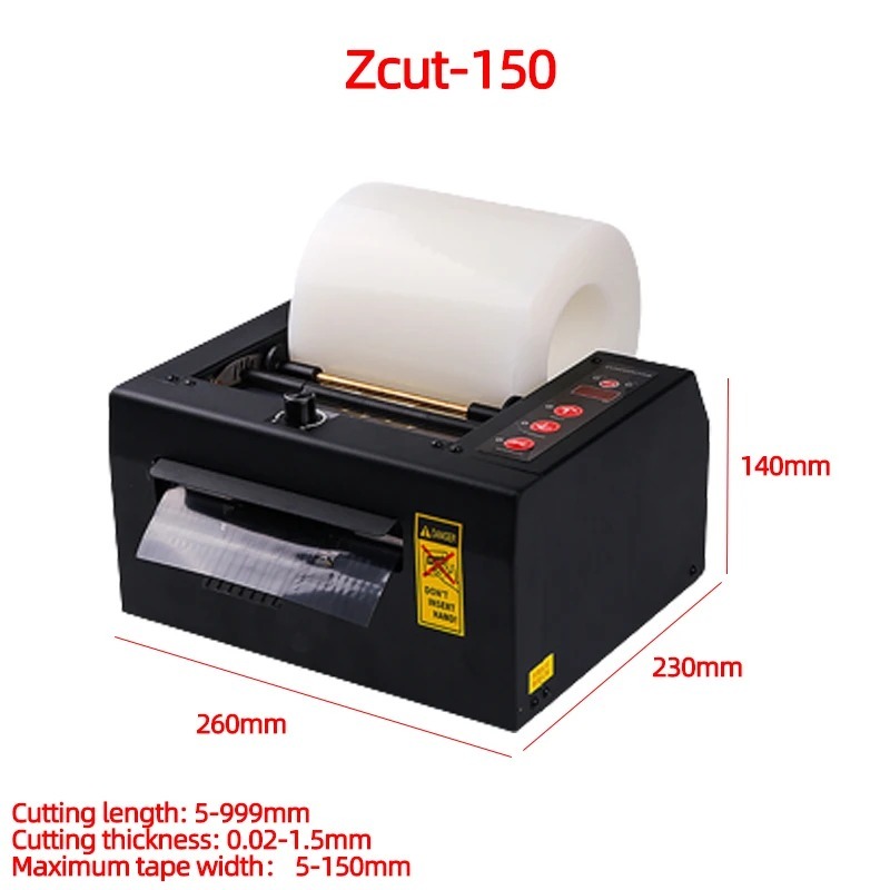 Zcut-150 Zcut-80 เครื่องตัดเทปอัตโนมัติ PET / PE ฟิล์มตัดกระดาษ เครื่องตัดเทปกาวไฟฟ้า | Shopee ...