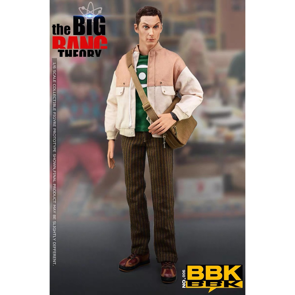 [Available] Bbk006 Genius Sheldon Lee Cooper โมเดลฟิกเกอร์ฟิล์มแกะสลัก ...