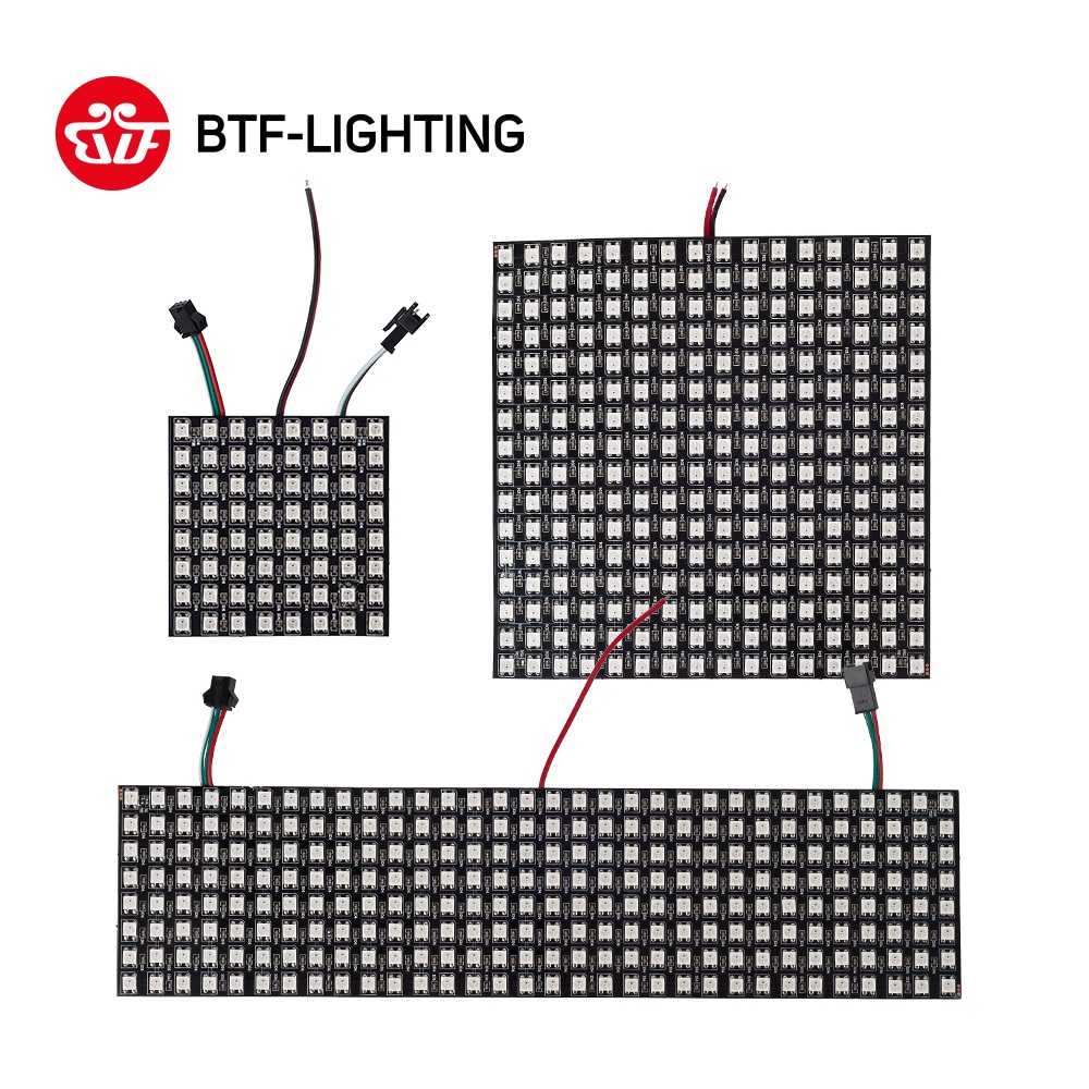BTF-LIGHTING WS2812B หน้าจอ LED หน้าจอพิกเซลความไวสูง LED (High ...