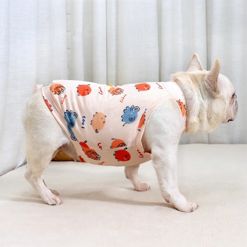 GOU-HOME เสื้อหมา ผ้าโพลีเอสเตอร์ แบบบาง ป้องกันขนร่วง กันรอยขีดข่วน ...