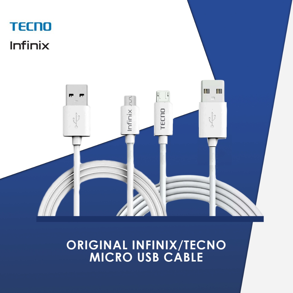 สายชาร์จเร็ว TECNO ของแท้ ( TECNO ) Micro USB Cable-18W | Shopee Thailand