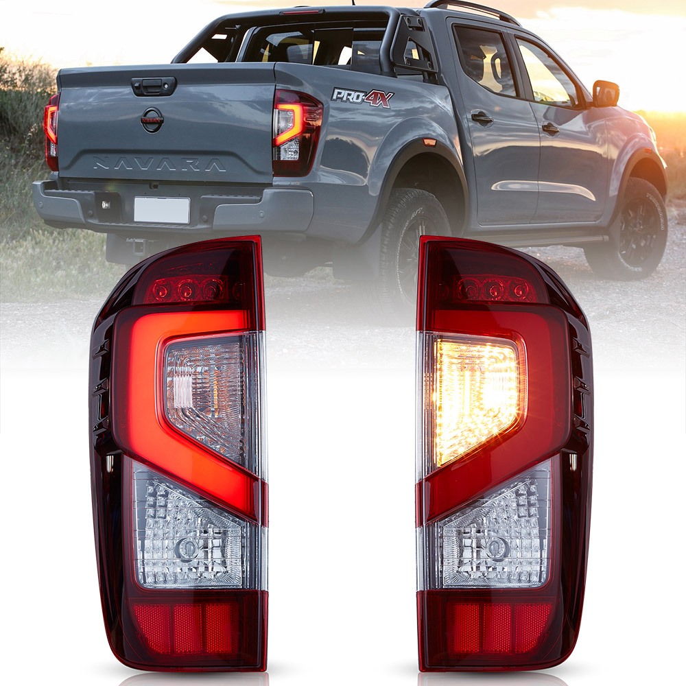 Vland ไฟท้าย LED 2014-2023 Nissan Navara NP300/Frontier 3rd Gen D23 ไฟ ...