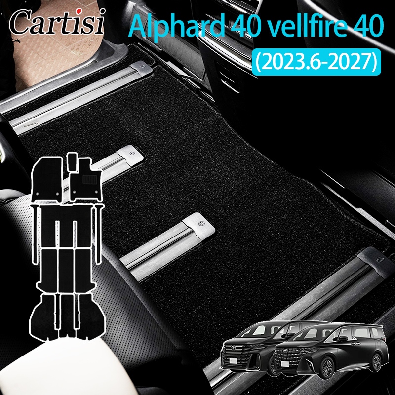 พรมปูพื้นรถยนต์ Alphard 40 vellfire 40(2023.6-2027) agh40 anh40 car mat ...