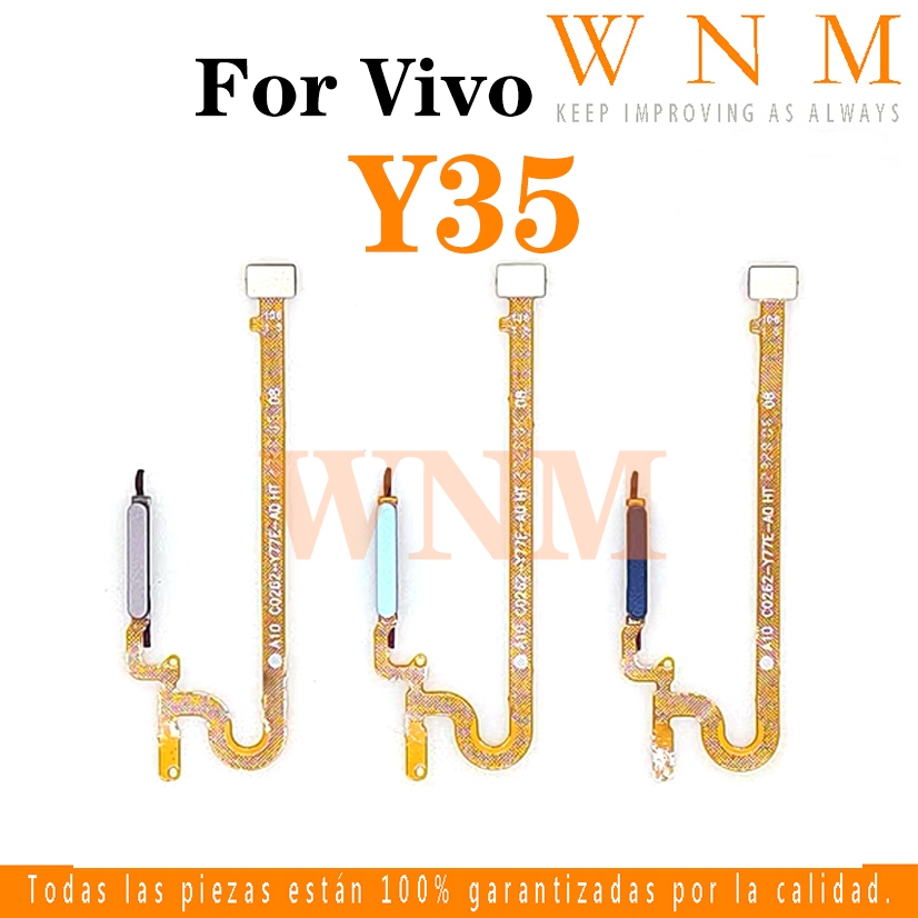 สําหรับvivo Y35 2022 V2205 On Offสวิทช์บ้านเริ่มต้นปุ่มลายนิ้วมือฟรี ...
