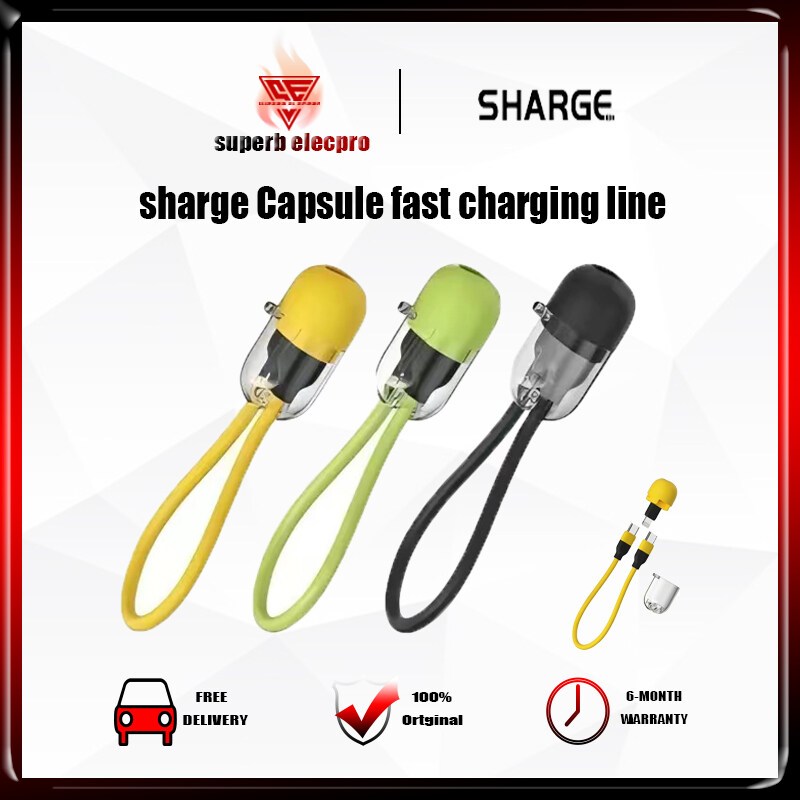Sharge/shargeek 20W 2-in-1 สายเคเบิล USB-C Lightning Mini USB สําหรับ ...