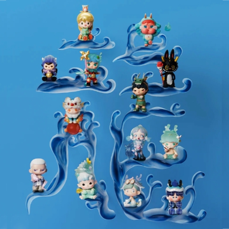 Pop Mart Dragon Yin Xianrui Series Mystery Box sp dimoo Dragon 2024 ปี ...