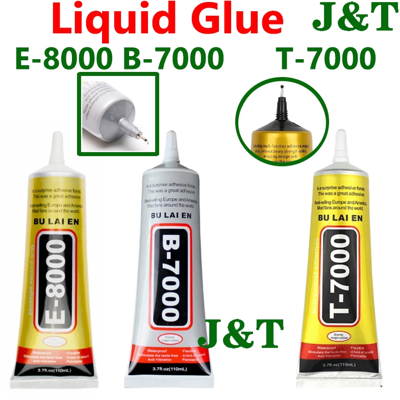 15ML 50ML มัลติฟังก์ชั่น Universal DIY กาวกาว E8000 B7000 T7000 Contact โทรศัพท์แก้วพลาสติก ...