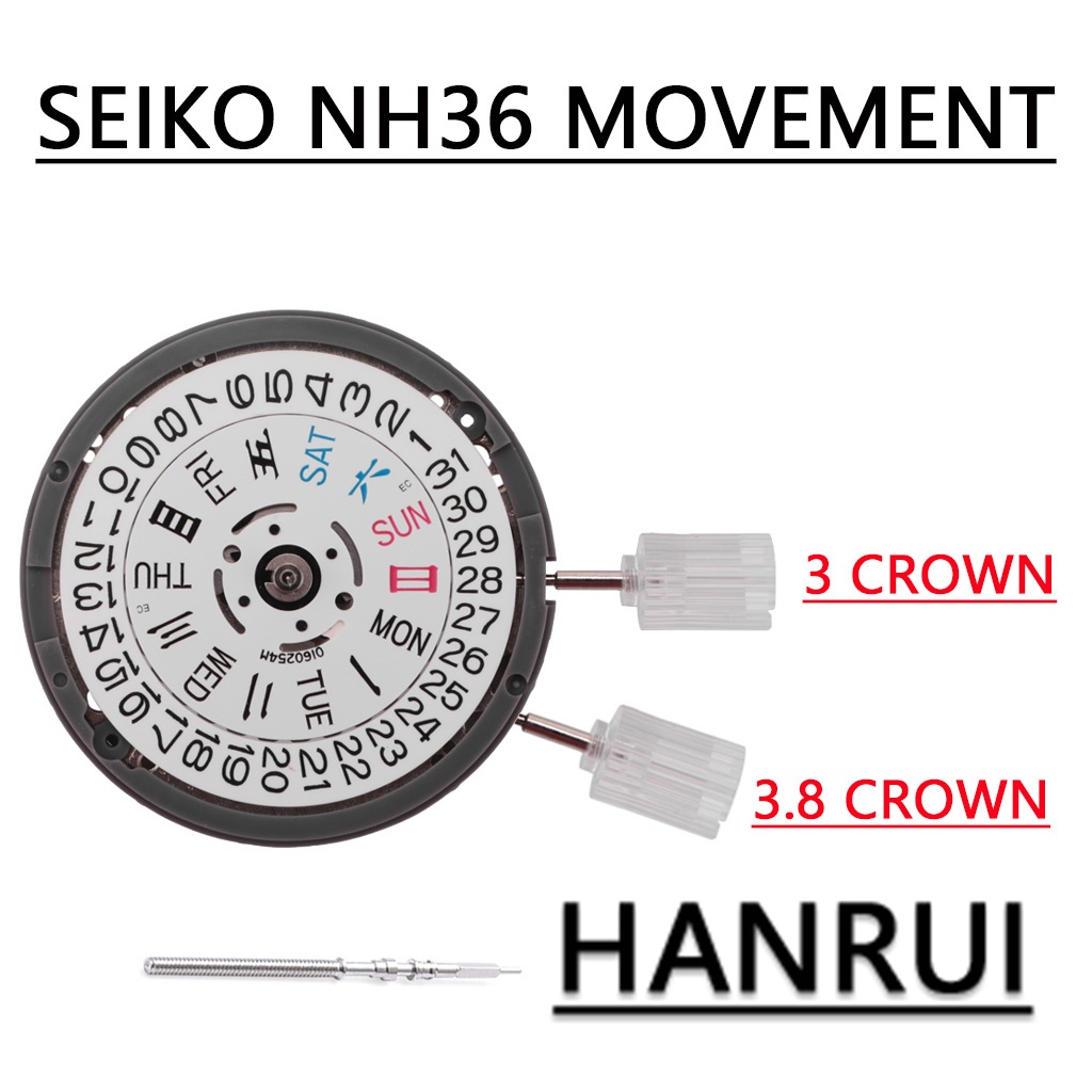 ญี ่ ปุ ่ นใหม ่ NH36 NH36A 24 อัญมณีความแม ่ นยําสูงเครื ่ องกล ...