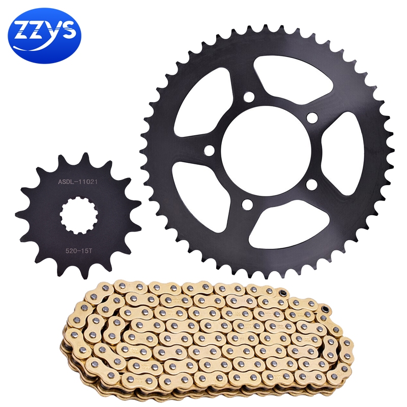 ชุดโซ่สเตอร์หน้า หลัง 520 15T 46T 48T สําหรับรถจักรยานยนต์ Suzuki SV650 2016-2020 SFV650 Gladius ...