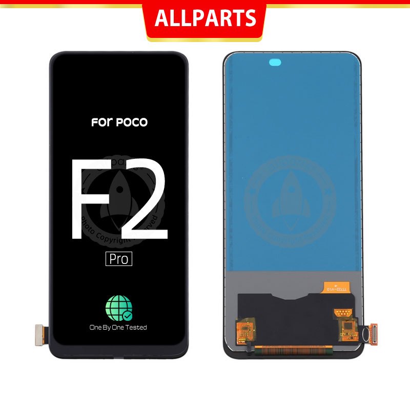 Allparts หน้าจอสัมผัส LCD 6.67 นิ้ว แบบเปลี่ยน สําหรับ XIAOMI POCO F2 ...