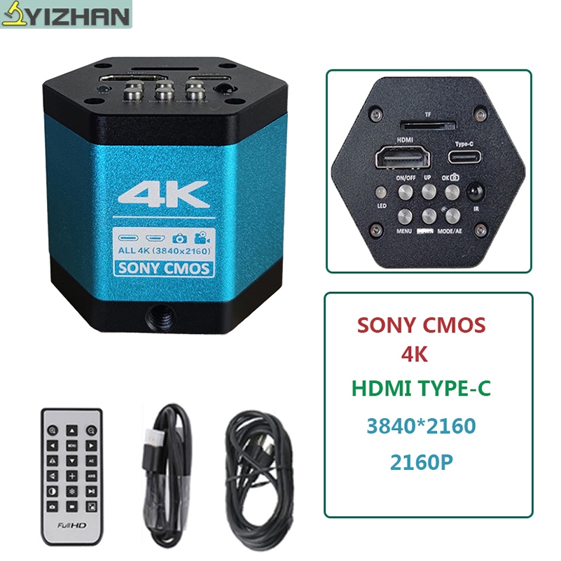 YIZHAN Industrial CCD Camera กล้องจุลทรรศน์ดิจิทัลอิเล็กทรอนิกส์ HDMI ...
