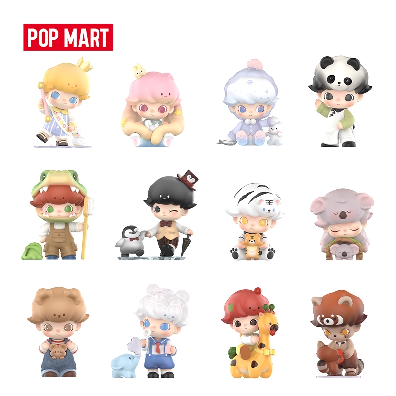 POP MART DIMOO Animal Kingdom Series กล่องสุ่ม ของเล่นฟิกเกอร์ ของขวัญ ...