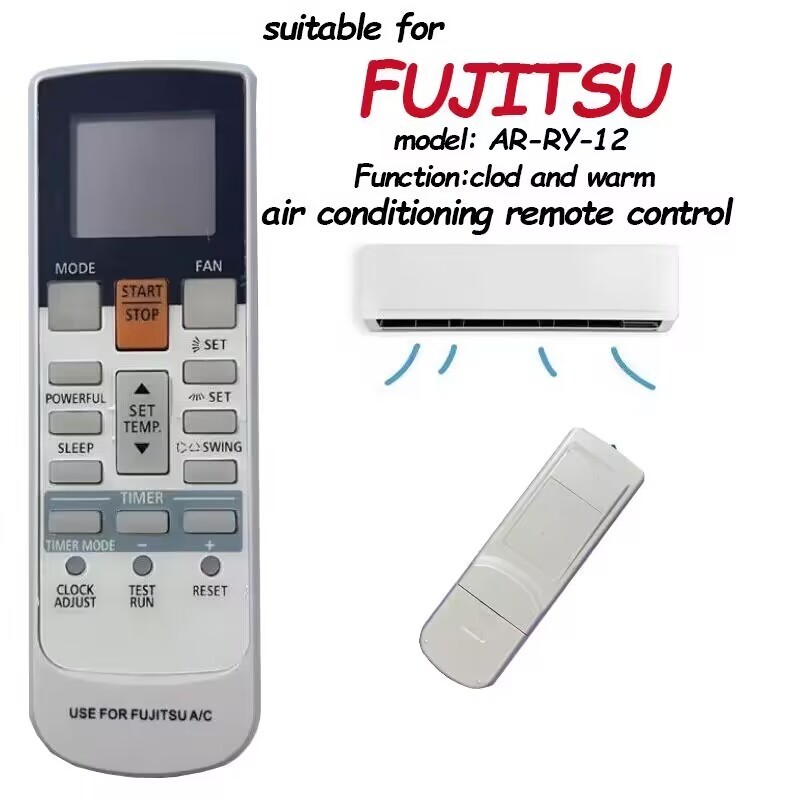 Remote รีโมทแอร์ suitable for FUJITSU รีโมทแอร์ AR-RY19 AR-RY18 AR-RY12 ...